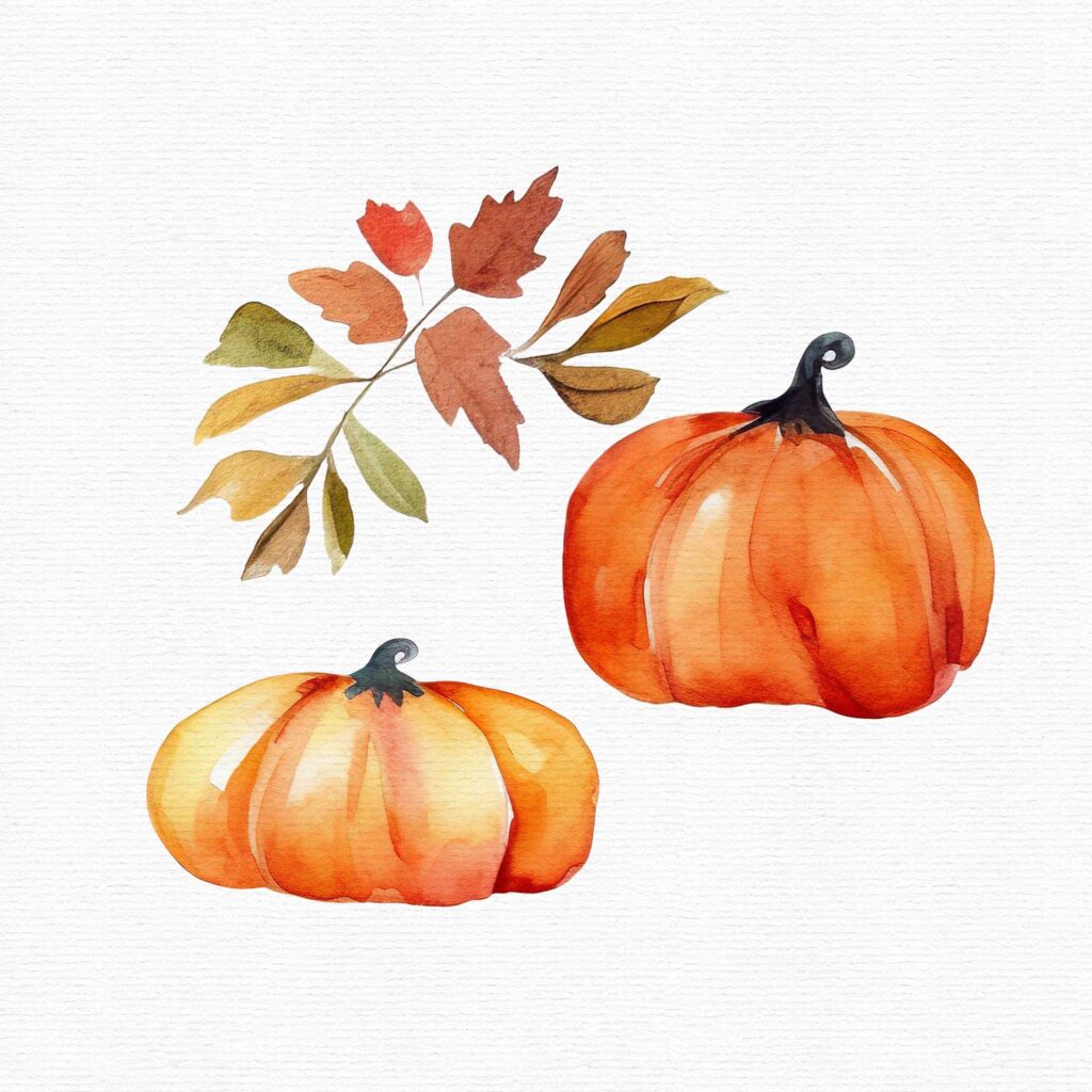 Thanksgving clipart, Autumn clipart,