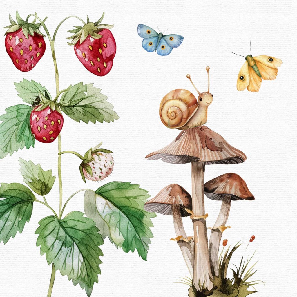 woodland animals clipart bundle! Set of 83 png 🦊 🐻 🐿️